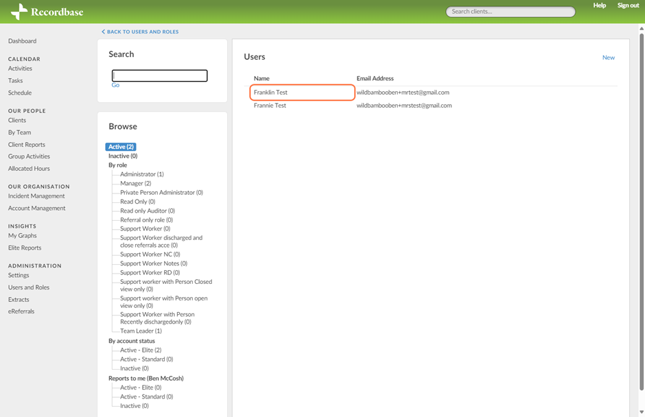 How to add a client to a Blacklist